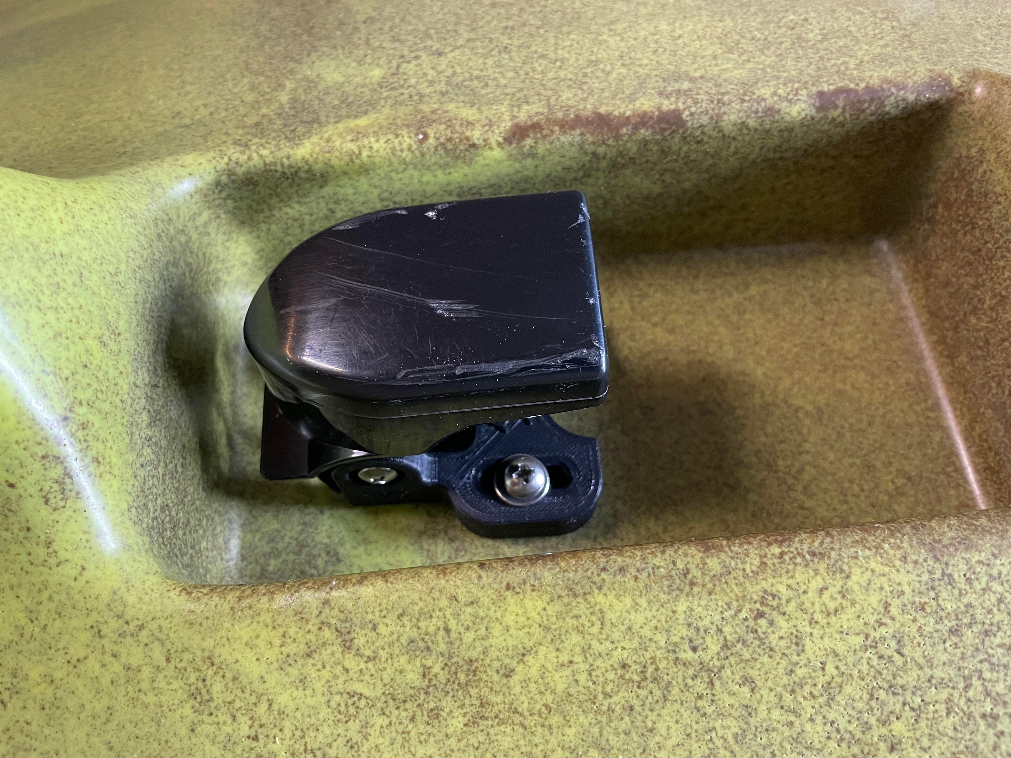 GARMIN DUAL BEAM Transducer Knuckle Bracket for Perception Pescador Pro ...