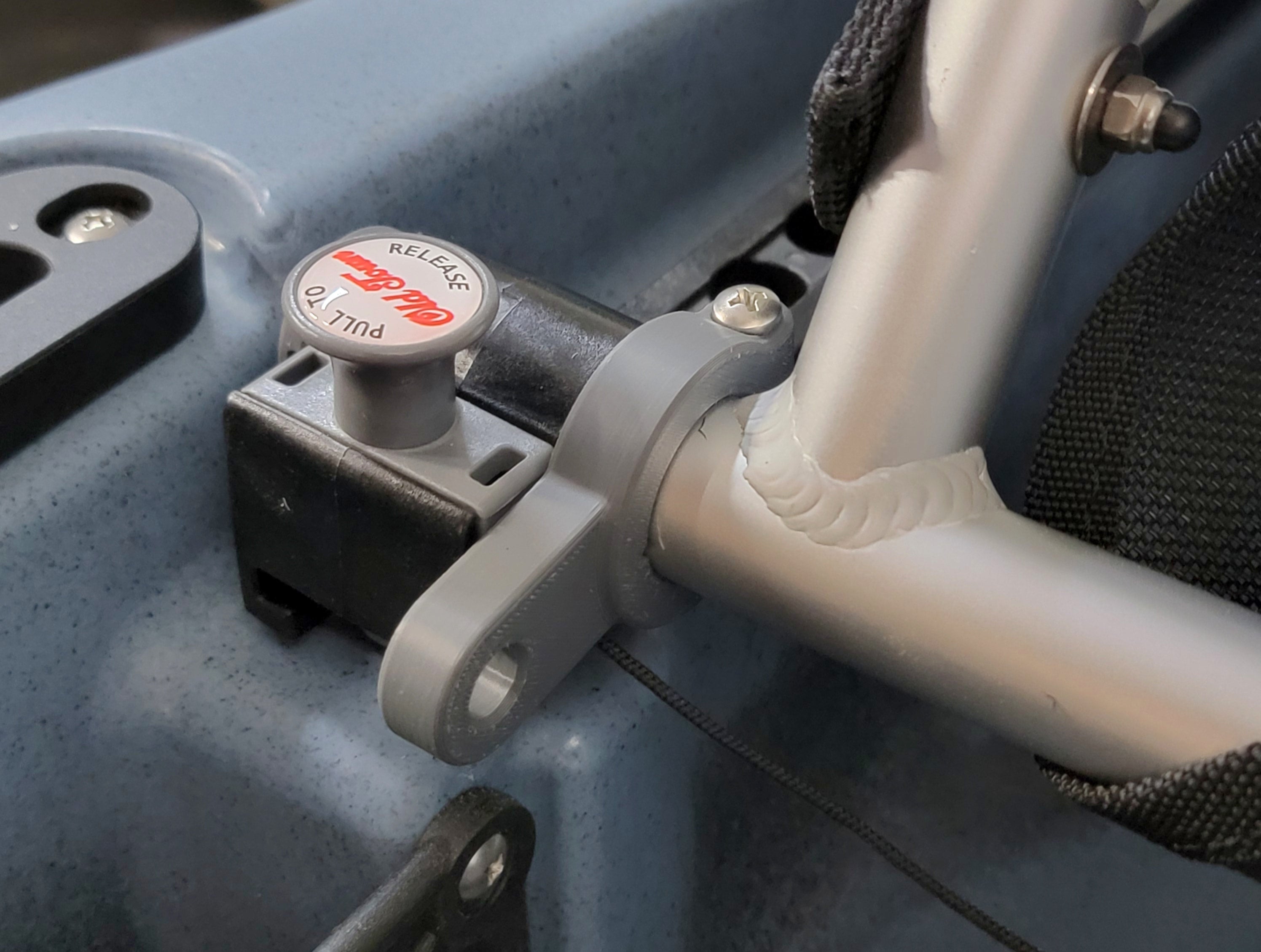 Old Town Sportsman PLD Shuttle Block Seat Stabilizer Rings New Clamping ...