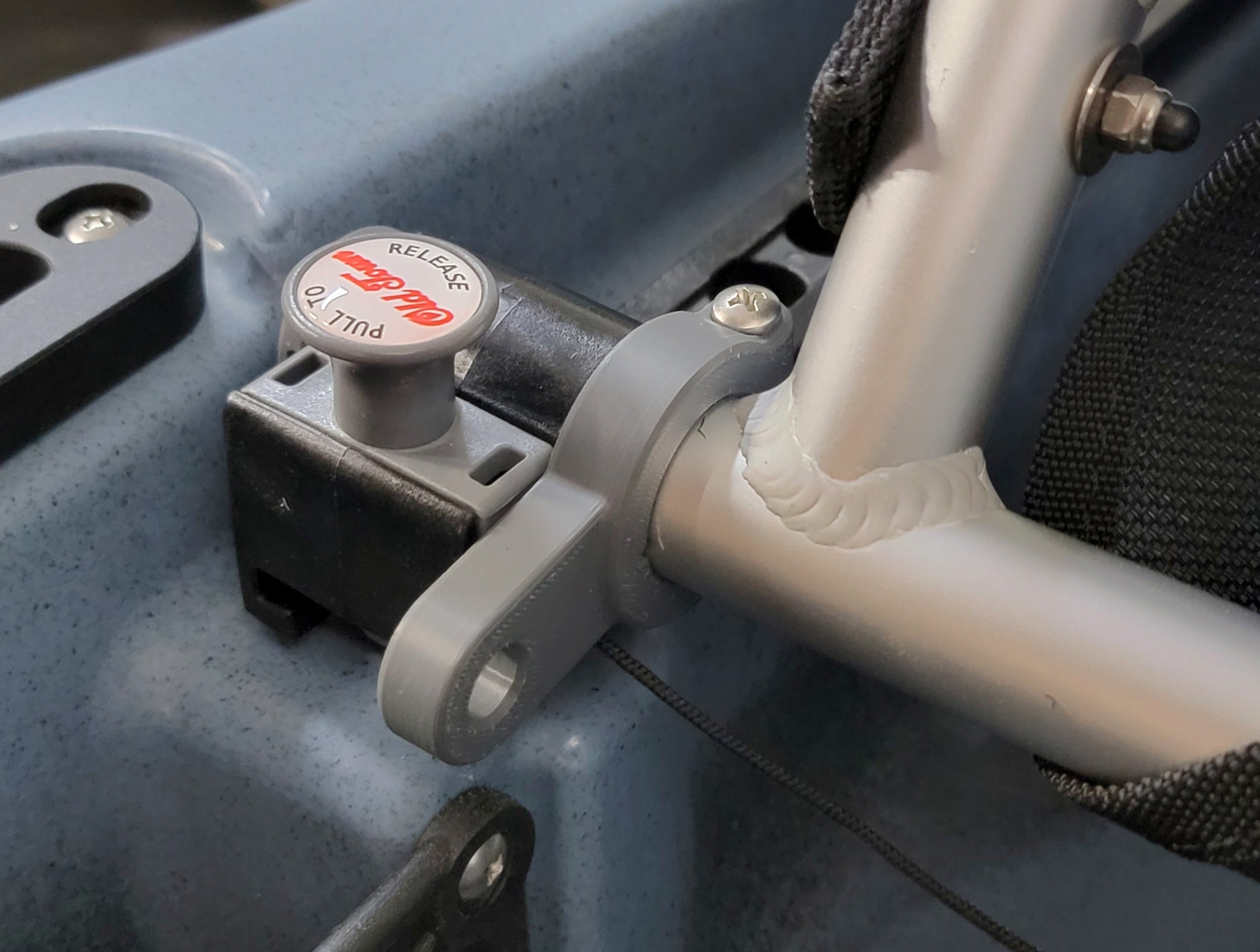 Old Town Sportsman PLD Shuttle Block Seat Stabilizer Rings New Clamping ...