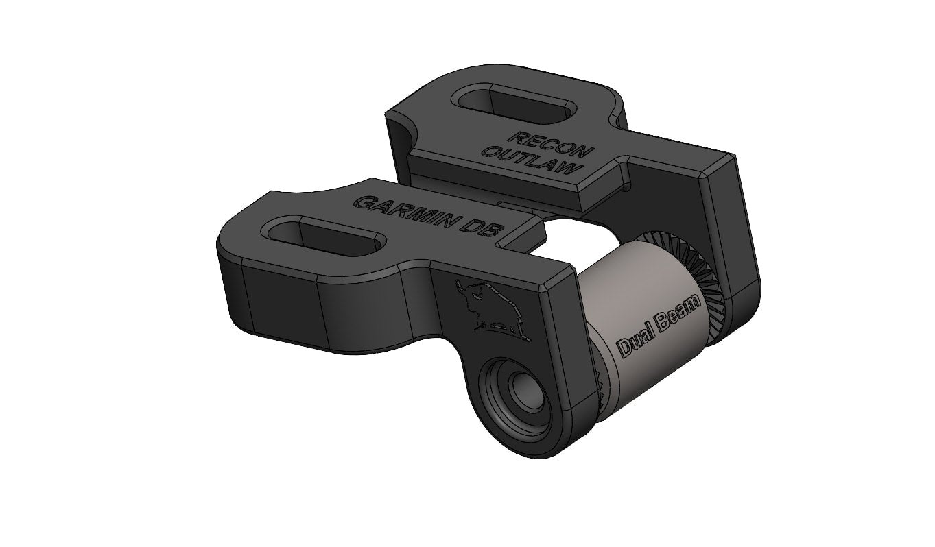 VIBE Shearwater 125 Garmin Dual Beam GRM Plastic Electronics Pod ...