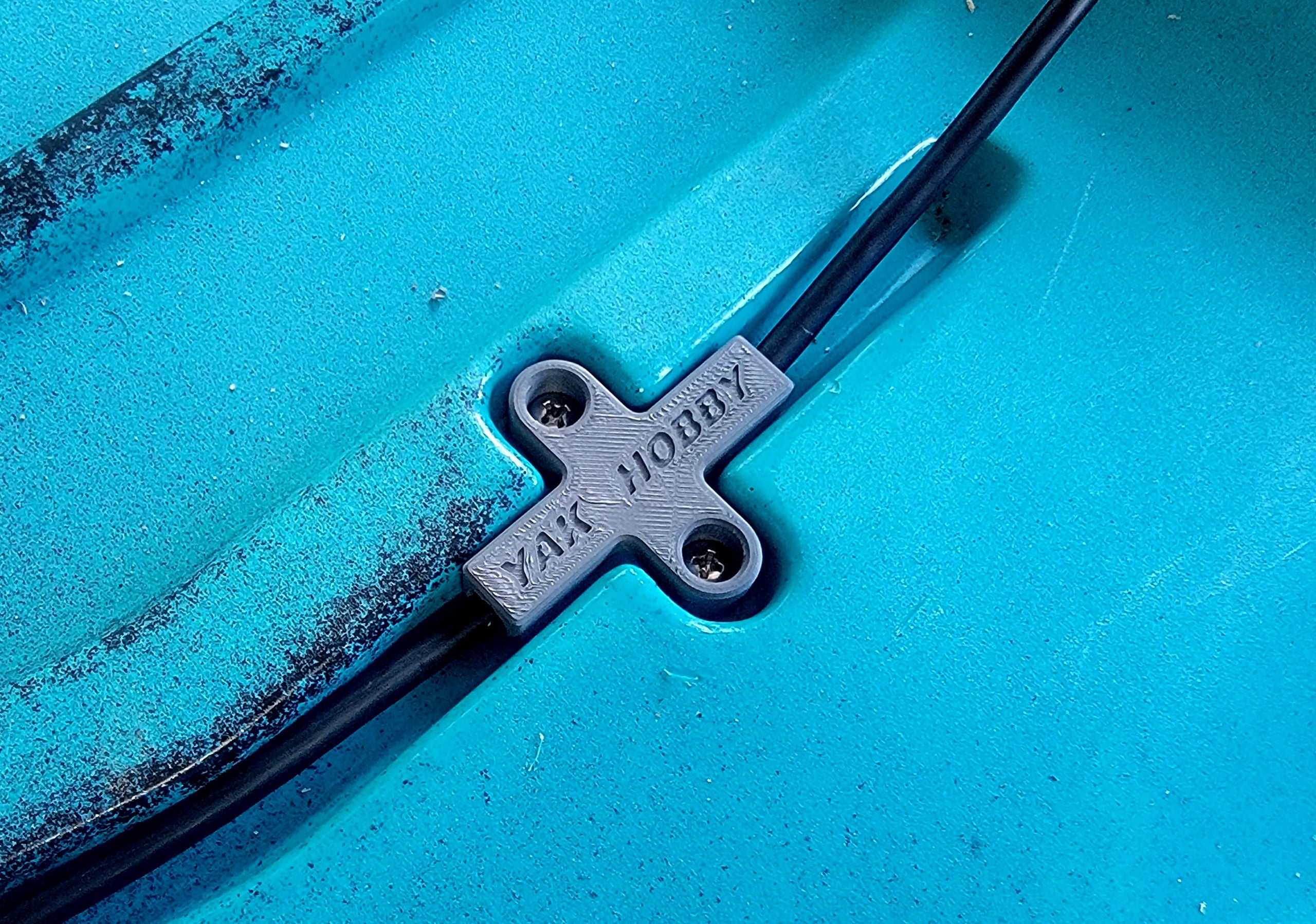 Wilderness Systems RECON 120 HD Tank Well Pad Eye Cable Straps By YAK ...