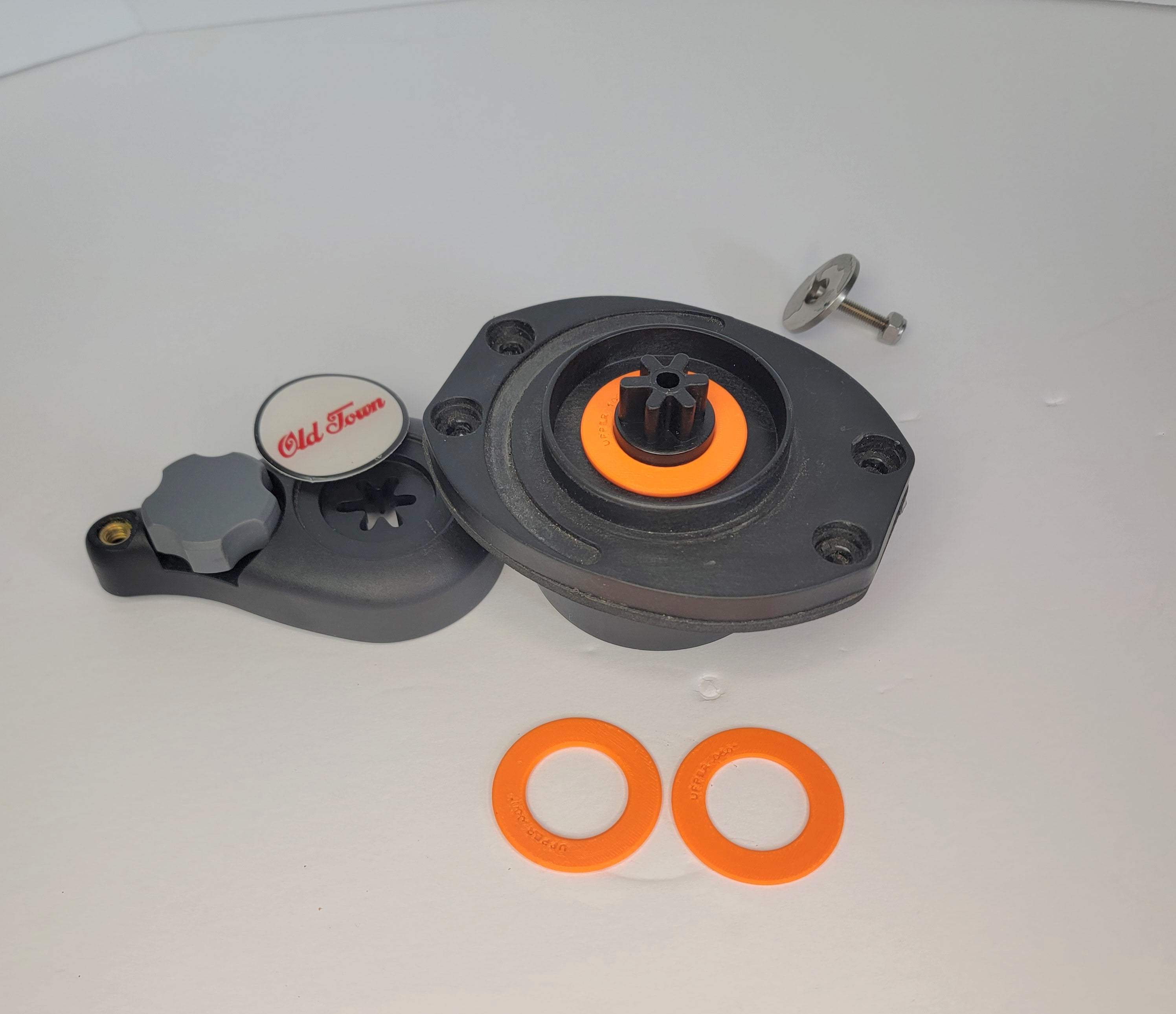 Old Town Sportsman PDL Steering Handle Thrust Washer Kit By YAK Hobby Old Town Sportsman PDL Steering Handle Thrust Washer Kit By YAK Hobby