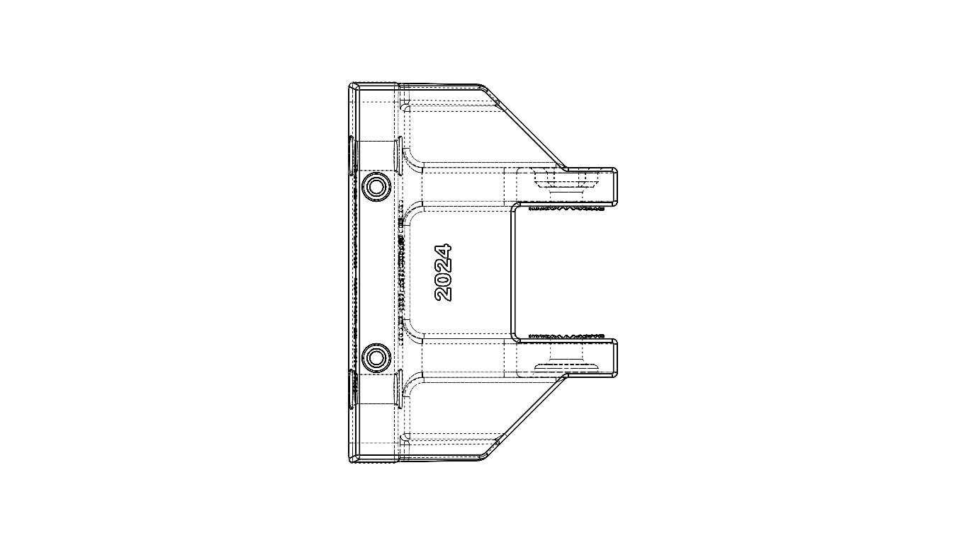 NATIVE Titan X 12.5 Humminbird Helix Transducer Super Mount By YAK ...